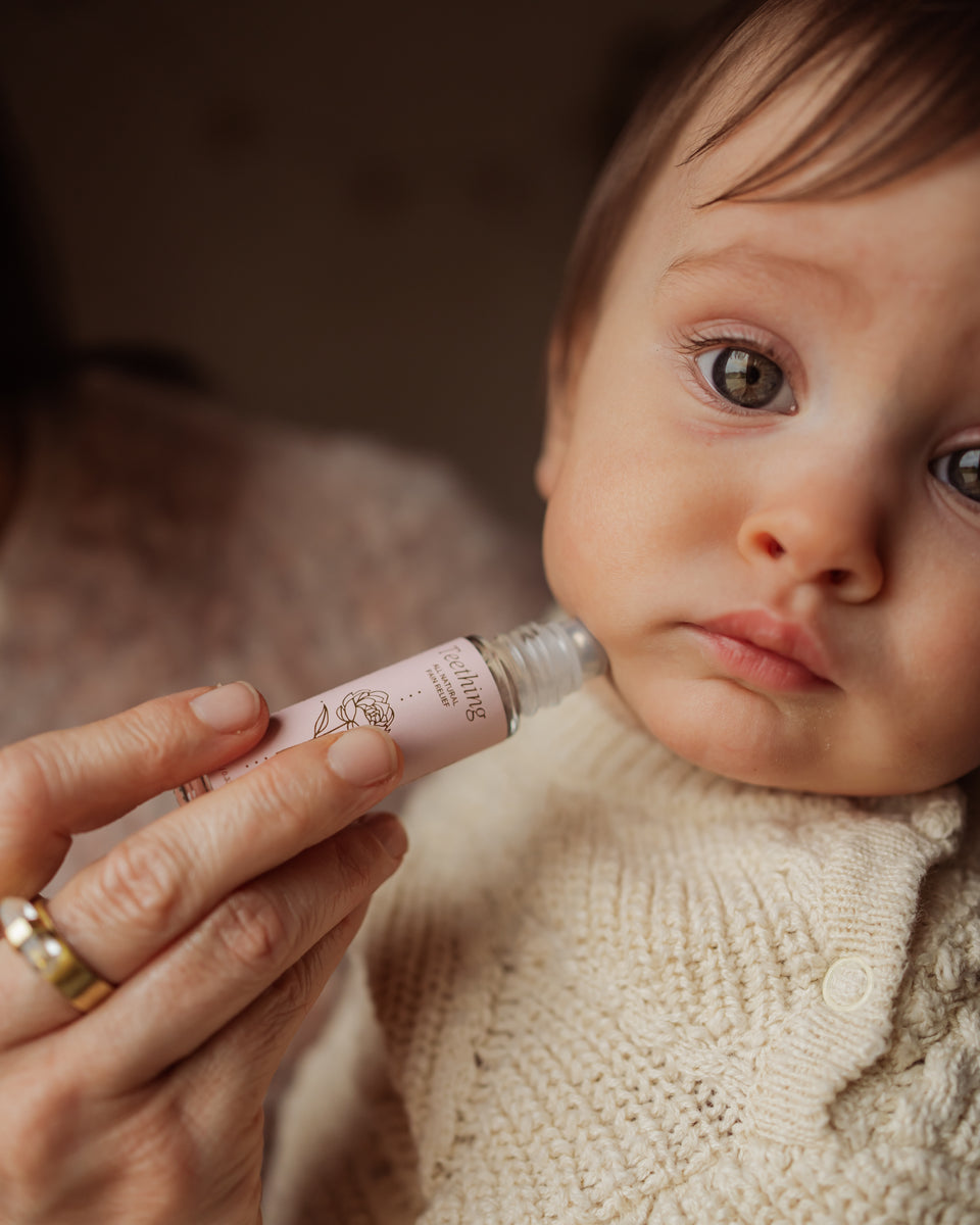 Teething, Natural Pain Relief Roller – A Thousand Roses Store
